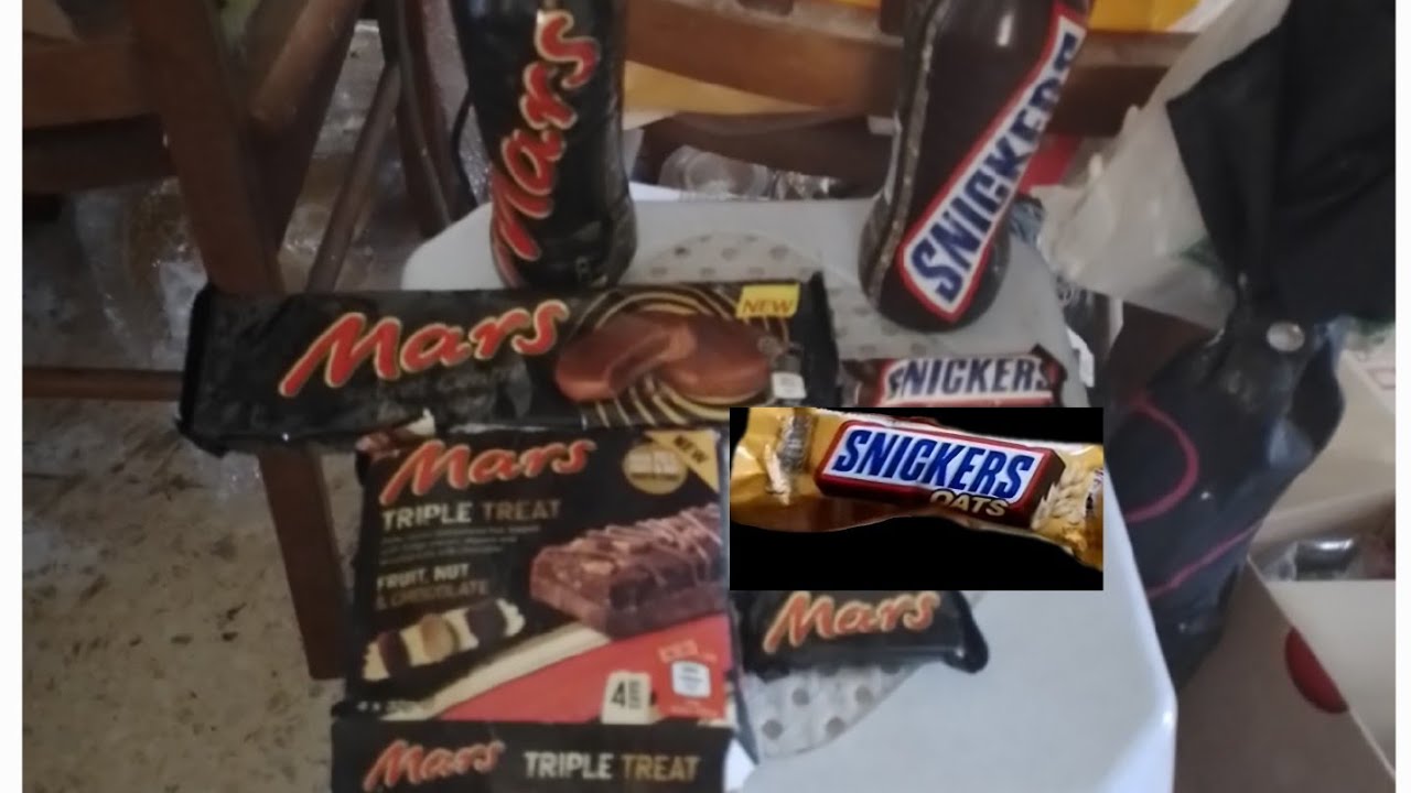 Mars, snickers all variant compilation asmr (link to buy in description ...