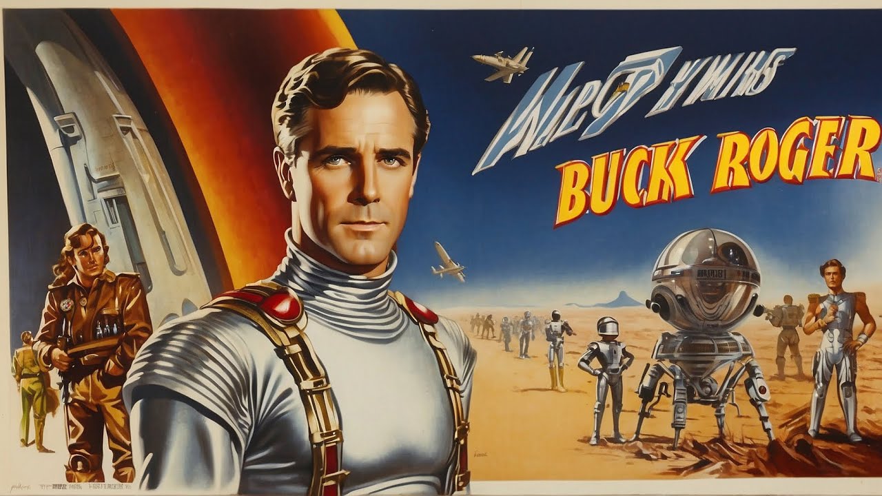 Buck Rogers 1939 colorized serial feature (Buster Crabbe) - YouTube