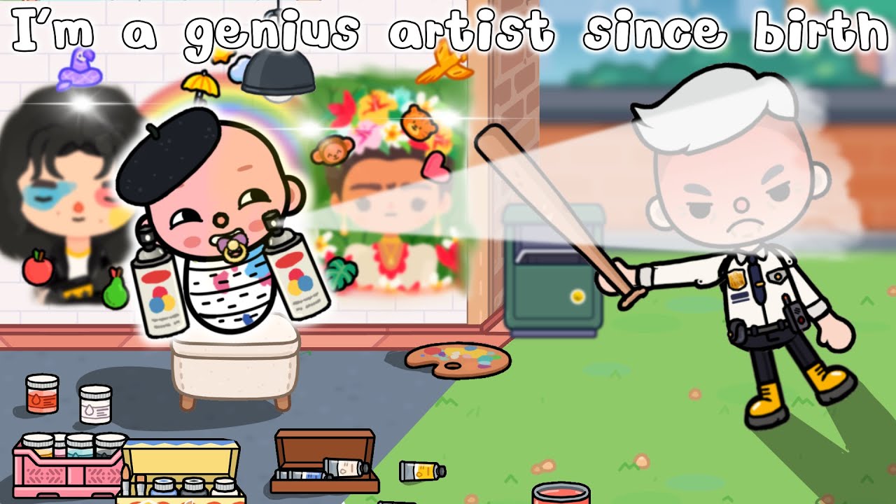 I’m a genius artist since birth 🤯 l Toca Life Story | Toca Boca - YouTube