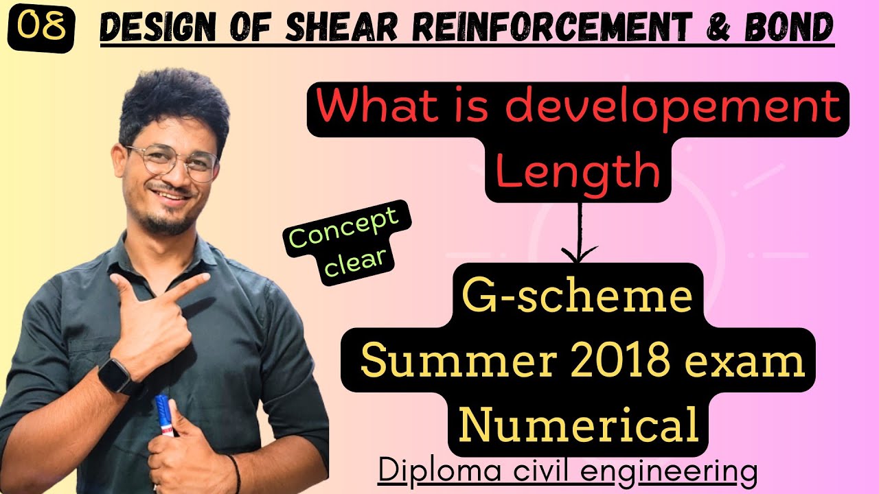 08* What is development length | Bond stress | anchorage strength ...