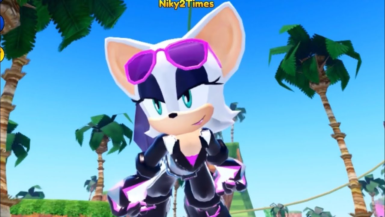 Race suit Rouge in Sonic Speed Simulator! - YouTube