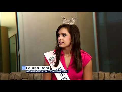 Miss Ky Outstanding Teen - Lauren Bohl - WKYT 27 NewsFirst at Noon ...