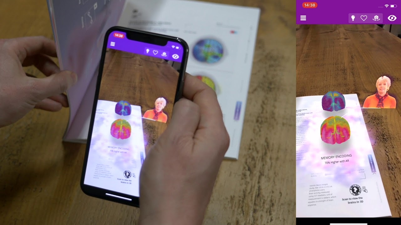 How augmented reality affects the brain | Mindshare UK & Zappar - YouTube