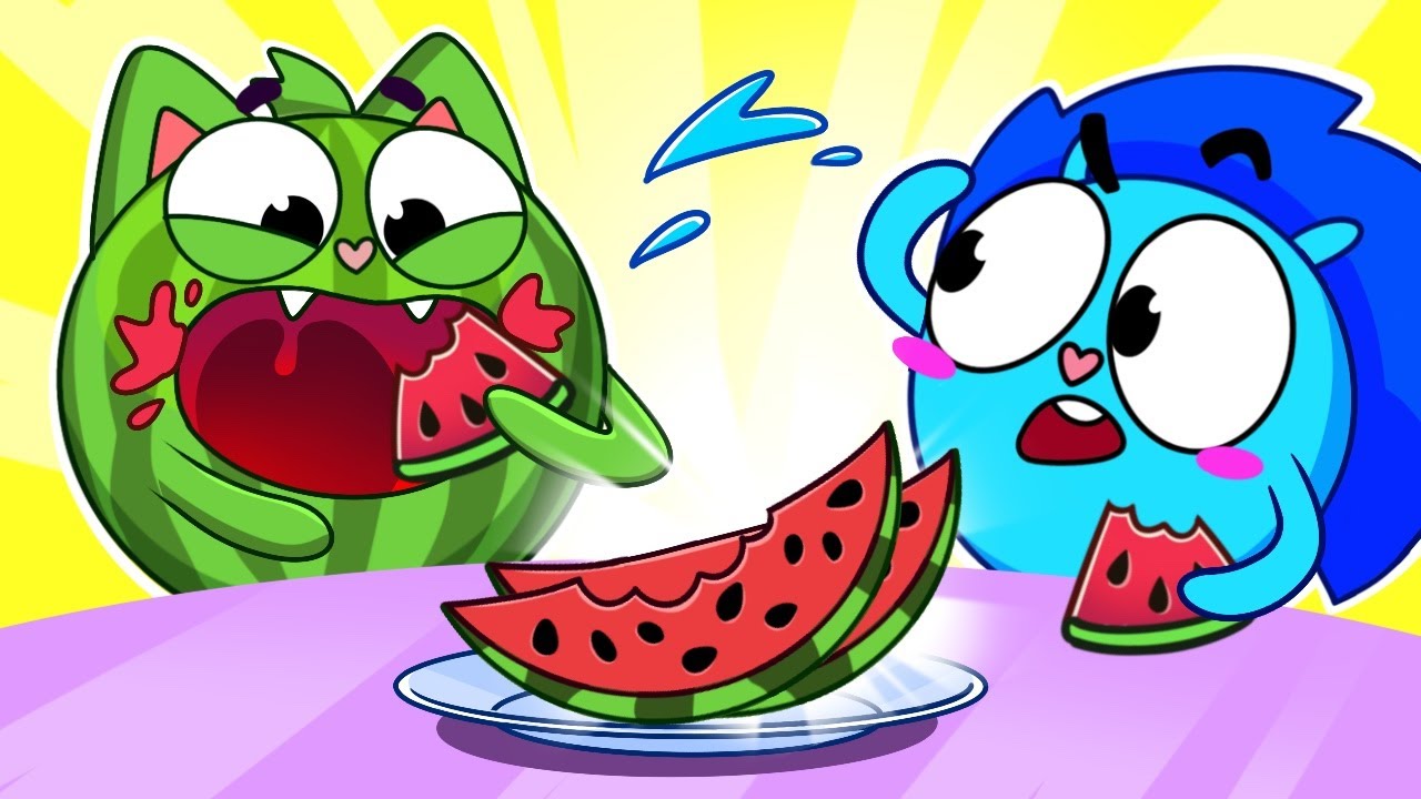 Don't Overeat 😱🍉 Healthy Food vs Junk Food Challenge 🍔🥗 + More Funny ...