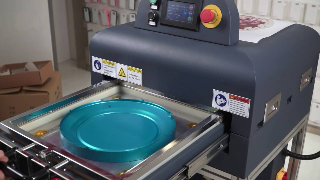 3D Sublimation on 12 Inches Polymer Plate - YouTube