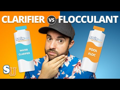 POOLKLÄRER vs. POOLFLOCKUNGSMITTEL: Wann sollten Sie sie verwenden?