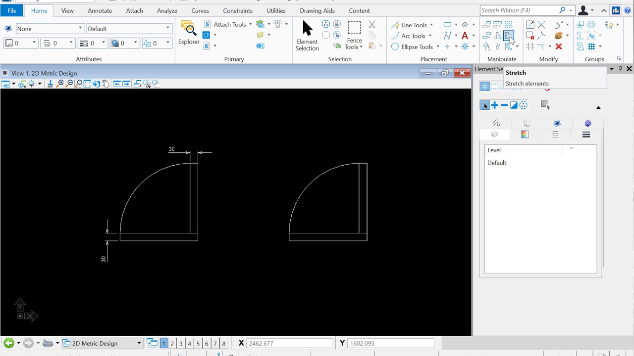 Enlarge An Object Without Scaling Every Element - YouTube