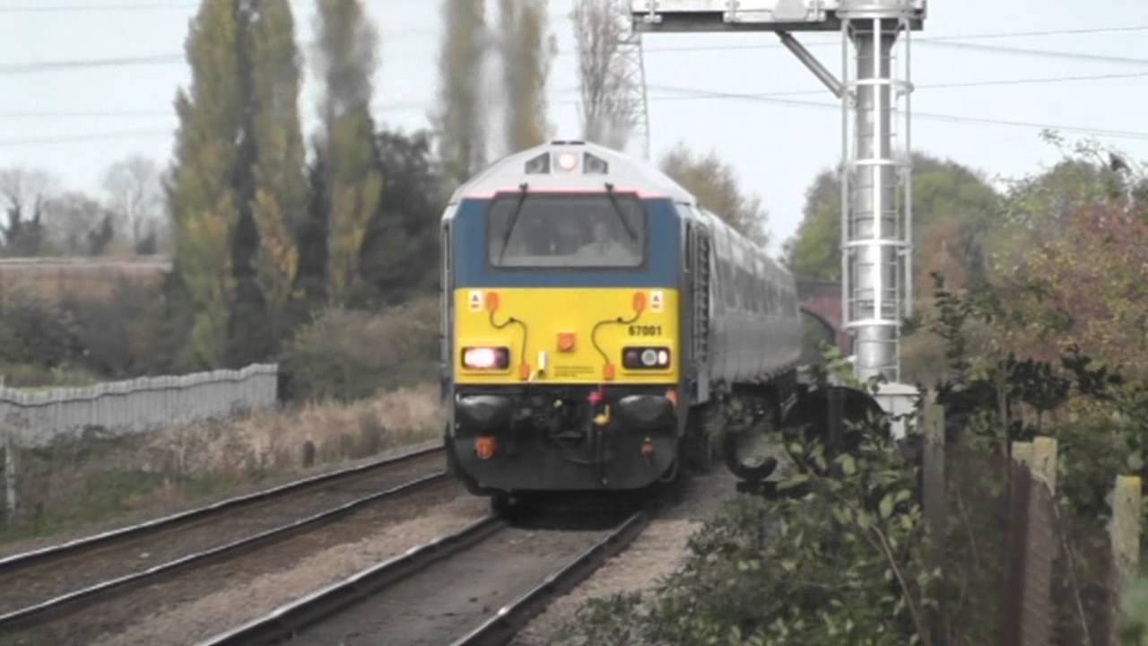 Class 67 67001 + Class 91 91118 - 29/10/11 - YouTube