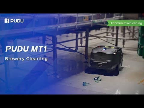 PUDU MT1: Brewery Cleaning