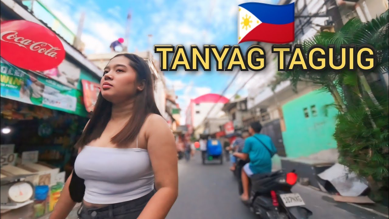 Walking in Tanyag Taguig Philippines 🇵🇭-Virtual Tour - YouTube