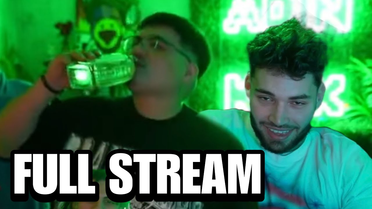 Adin Ross & SSB Get Drunk on Stream! (FULL VOD) - YouTube