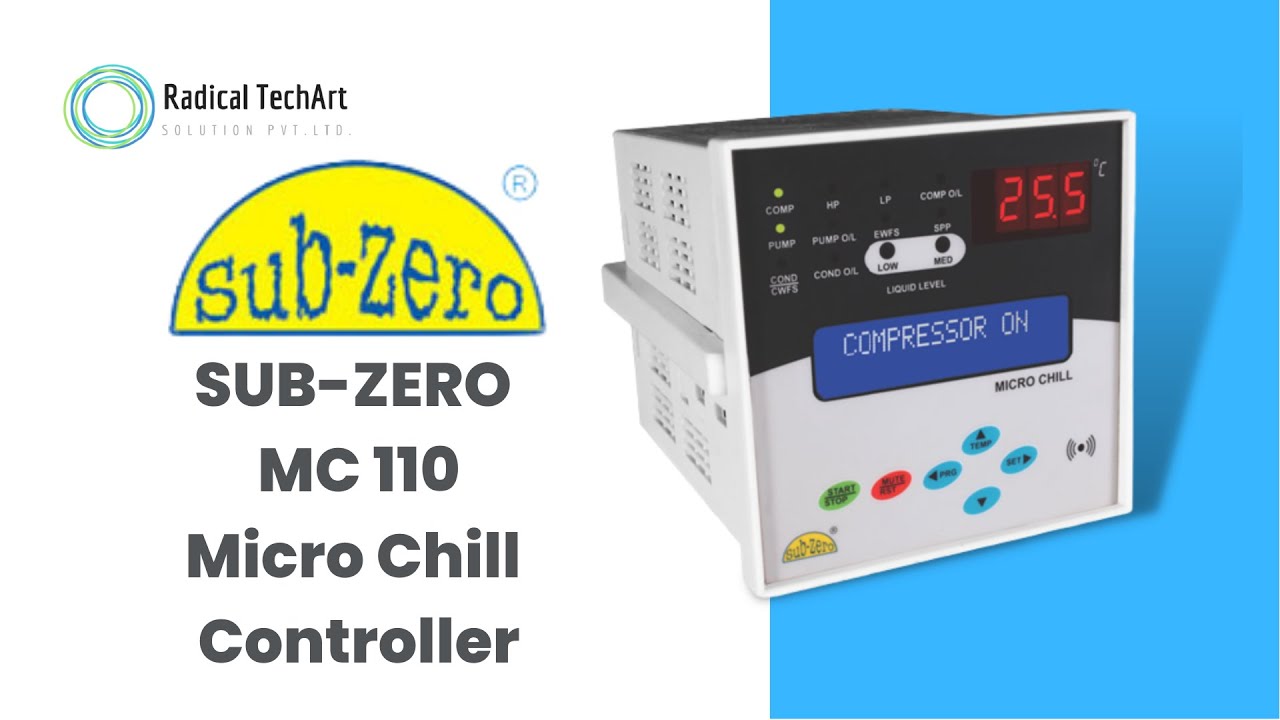 SUBZERO MC 110 Micro Chill Controller | How to do settings #hvac RadicalTechArt I RadicalTalks I ...