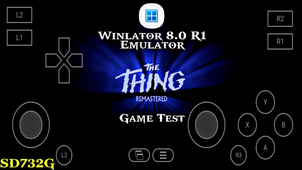 The Thing Remastered (HD) Gameplay | Winlator 8.0 R1 (Windows) Emulator ...