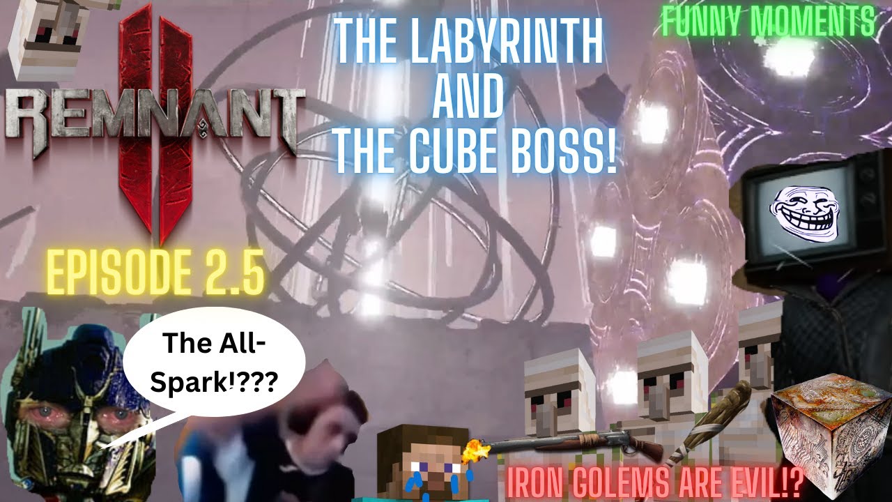 THIS GAME HAS A CUBE BOSS!? Remnant 2 Episode 2.5 (Funny moments) - YouTube