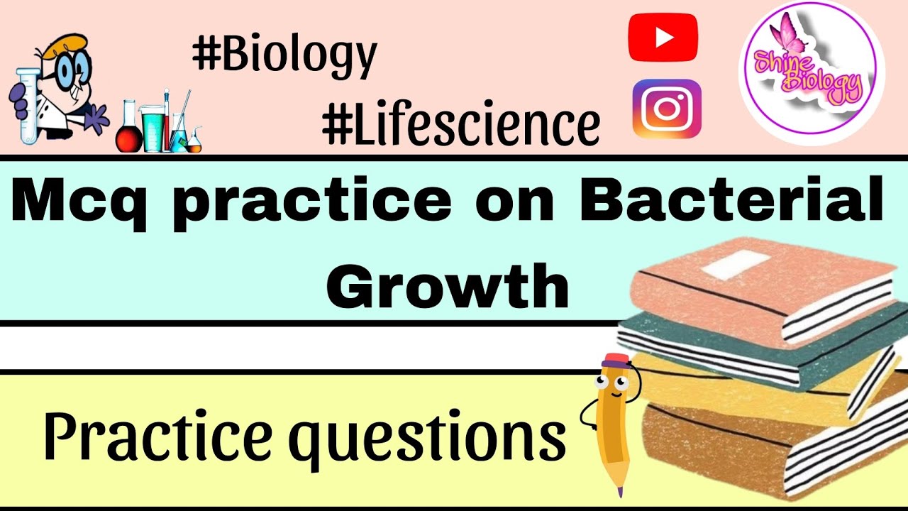 Bacterial Growth Mcq|| mcq on Bacteria || Microbiology mcq # ...