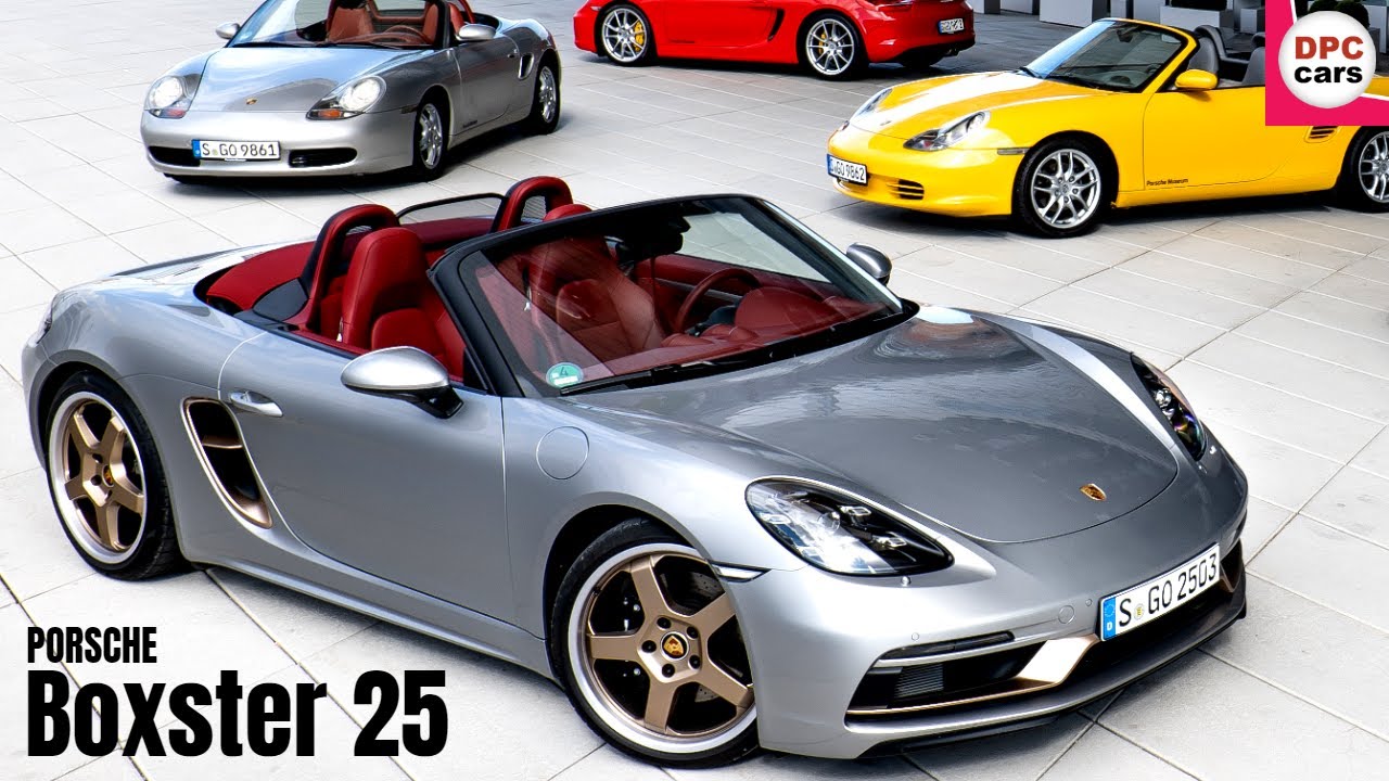 Porsche Boxster 25 Looks Retro - YouTube