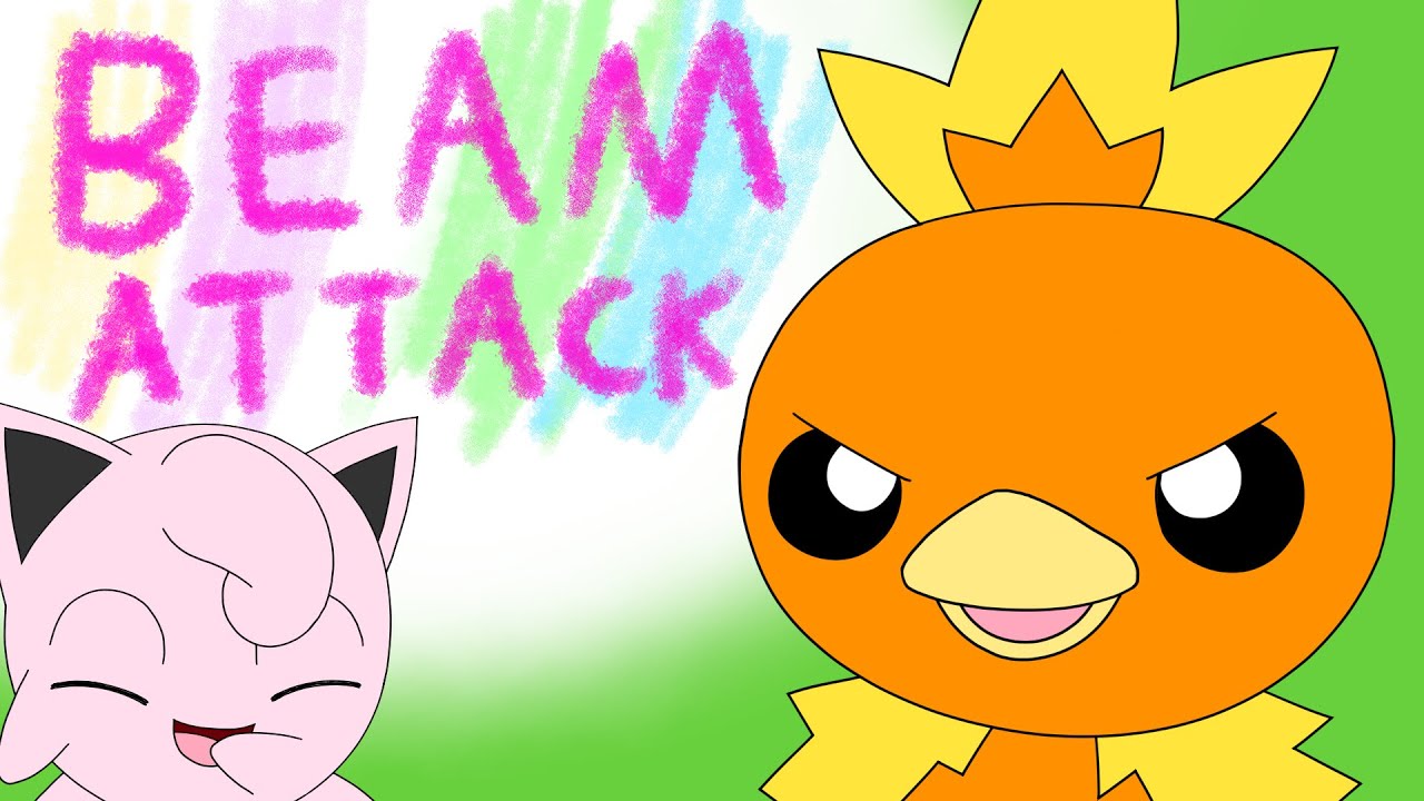 Beam Attack Pokémon Version🦐 - YouTube
