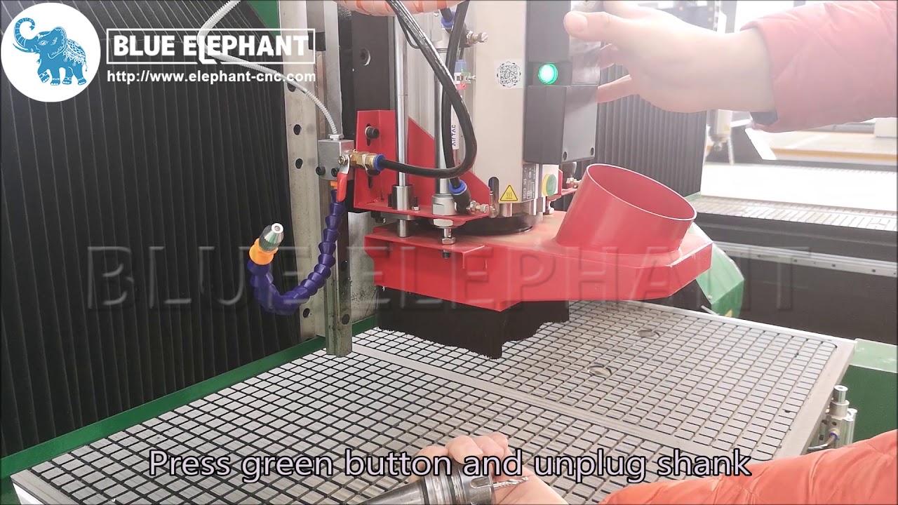 How To Change Tool Manually In NK260 Control System - YouTube