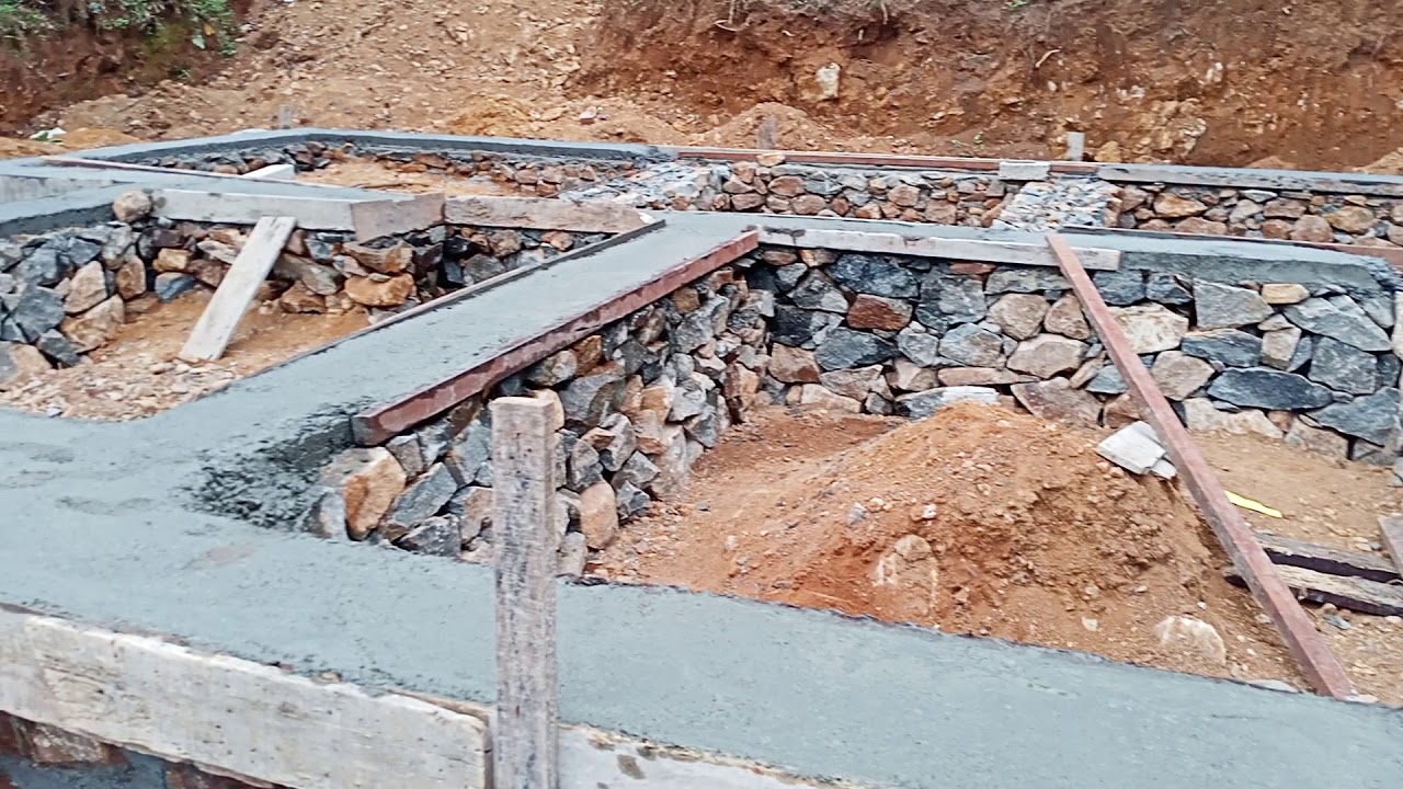 Belt Concreting above Basement | Foundation Belt concreting - YouTube