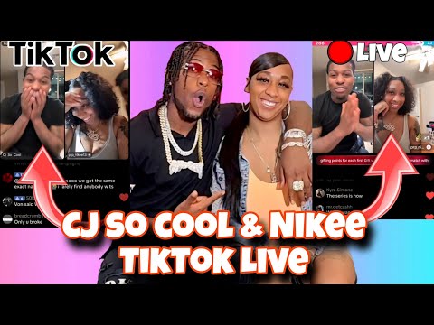 CJ SO COOL LIVE with Nikee & Camari‼️TikTok Live‼️