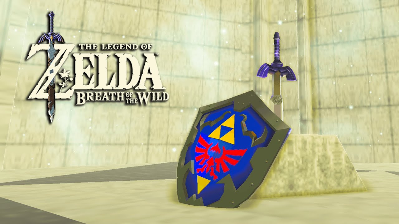 NEW Temple of Time in Zelda BotW | Zelda BotW Modded - YouTube