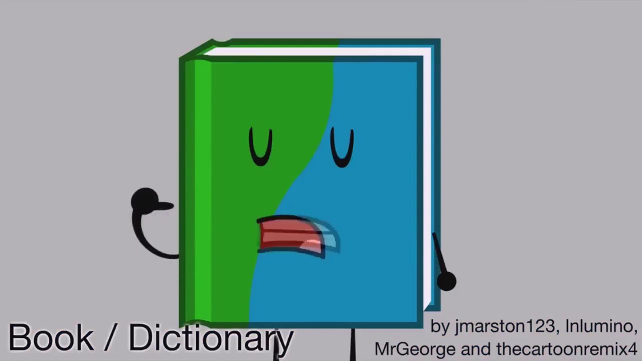 bfdi book / dictionary - YouTube