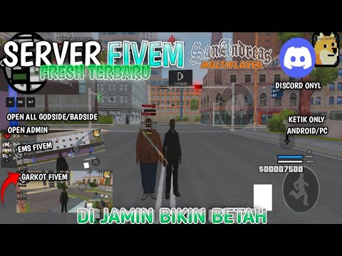 SERVER FIVEM - FRESH - TERBARU 2025 - GTA SAMP ROLEPLAY - YouTube
