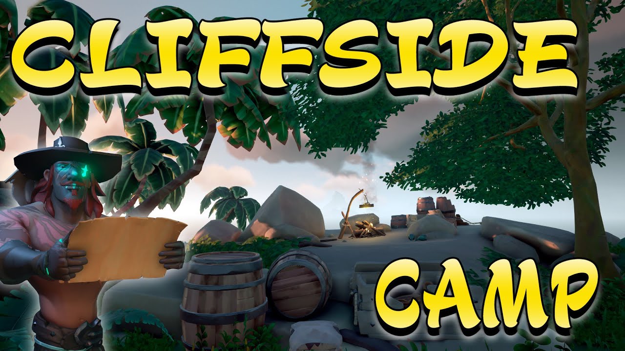 Cliffside camp overlooking North East seas, Plunder Valley - YouTube