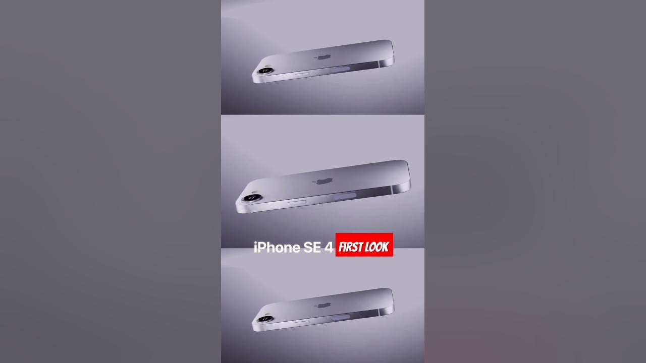 Iphone SE 4 first look [leaks] 🔥🔥🔥 #iphonese4 #firstlook #apple #shorts #iphone #iphone16e - YouTube