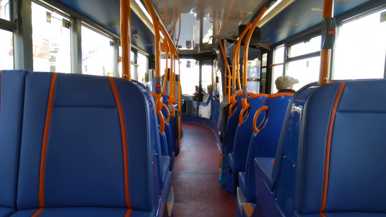 Route 99: Stagecoach South East Scania N250UD/Enviro400 MMC 15337 YN67 ...