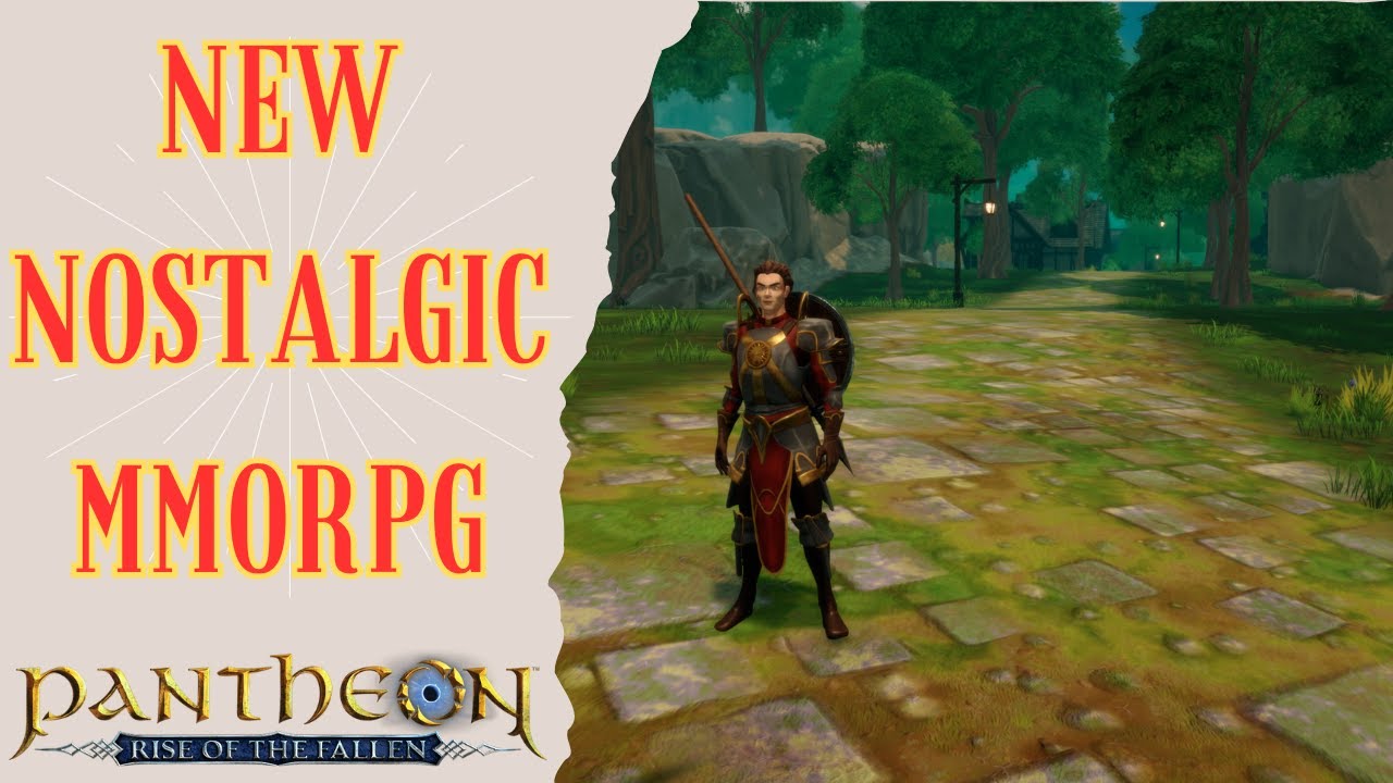 NEW NOSTALGIC MMORPG Pantheon Rise of The Fallen - YouTube