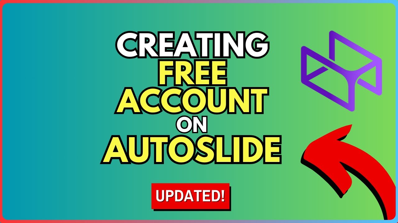 How to Create a Free Account on Auto Slide - YouTube