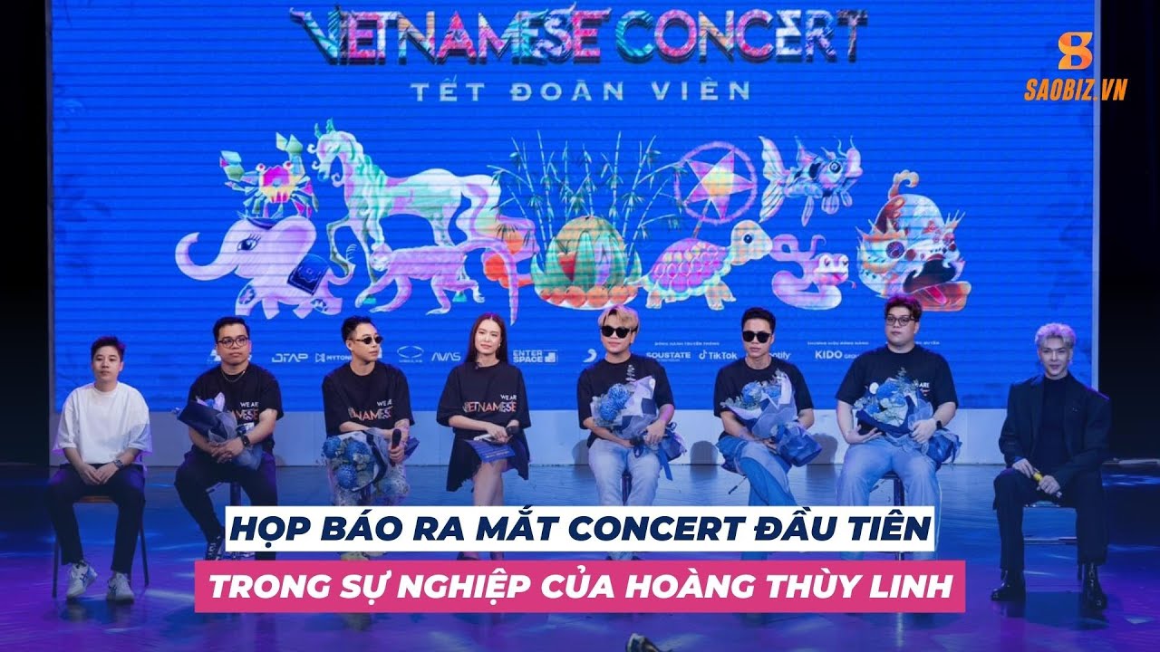 Hoàng Thùy Linh họp báo ra mắt VIETNAMESE concert và nhắc đến vai trò ...