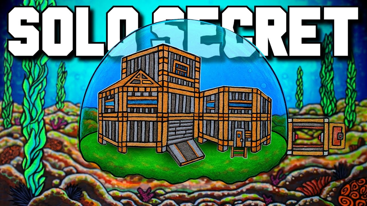 I Built a SOLO UNDERWATER FORTRESS - Rust - YouTube