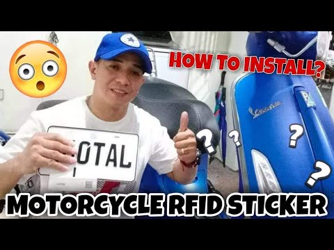 HOW TO INSTALL RFID STICKER 2021 - YouTube
