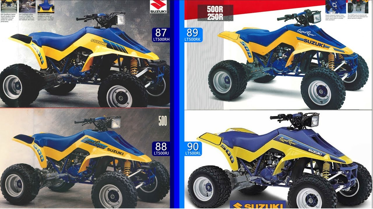 Lt500R Model Year Comparison - YouTube