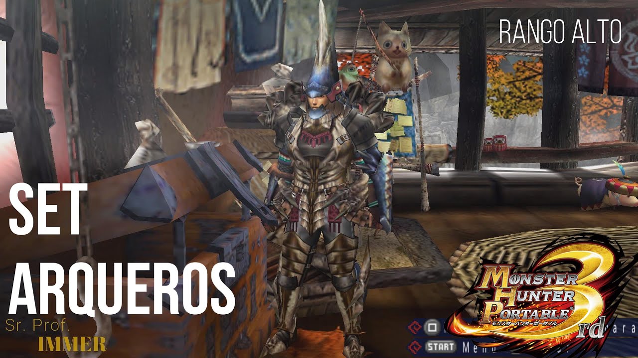 Custom Set (Arquero) Rango Alto - Monster Hunter Portable 3rd/MHp3rd ...