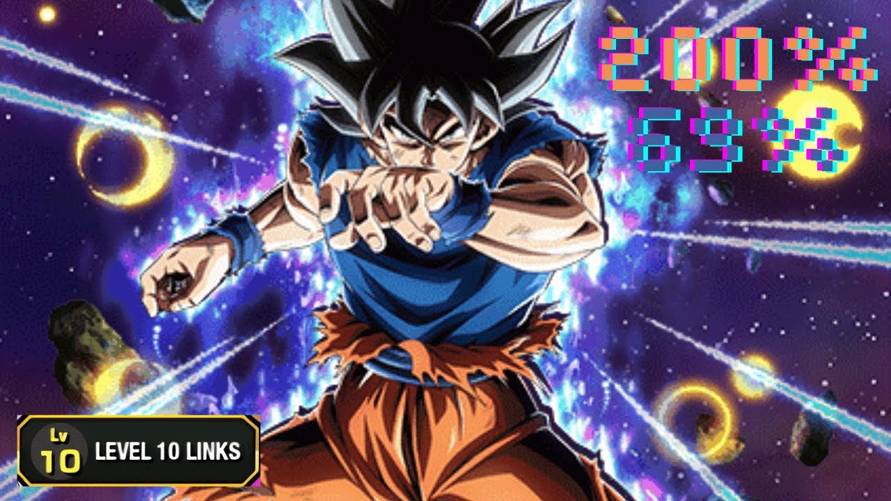 O Rei do Dodge! Showcase 200%: 69% LL10 LR STR UI GOKU. DBZ: Dokkan ...