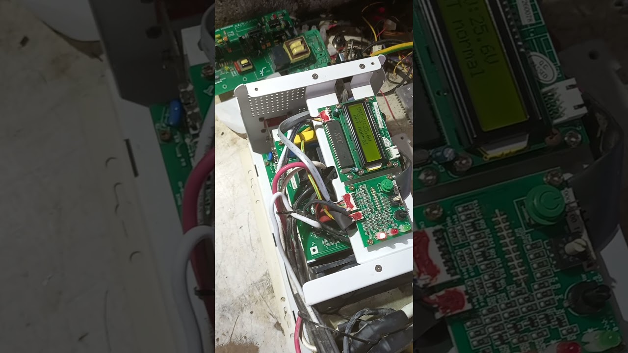 como reparar un inversor trace apc - YouTube