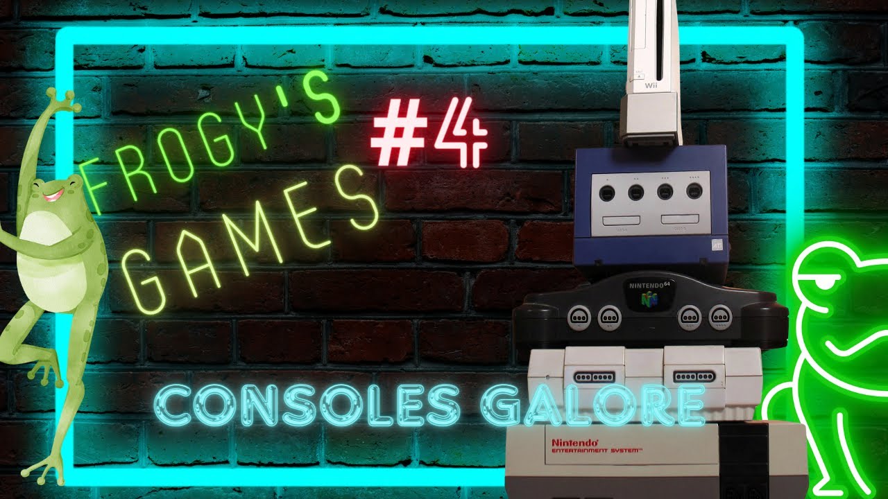 Froggy Flips' Videogame Buyout #4 Consoles Galore - YouTube