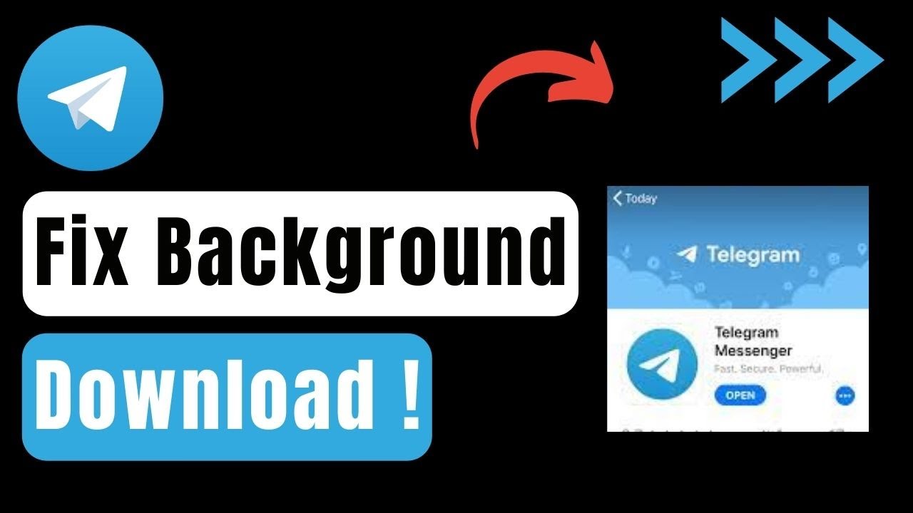 Telegram Background Download Not Working - YouTube