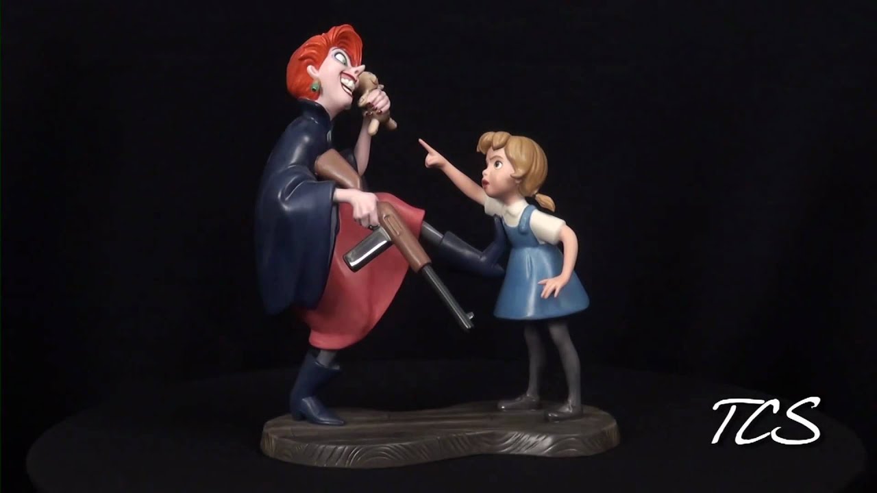 WDCC The Rescuers Medusa And Penny Teddy Goes With Me Dear - YouTube