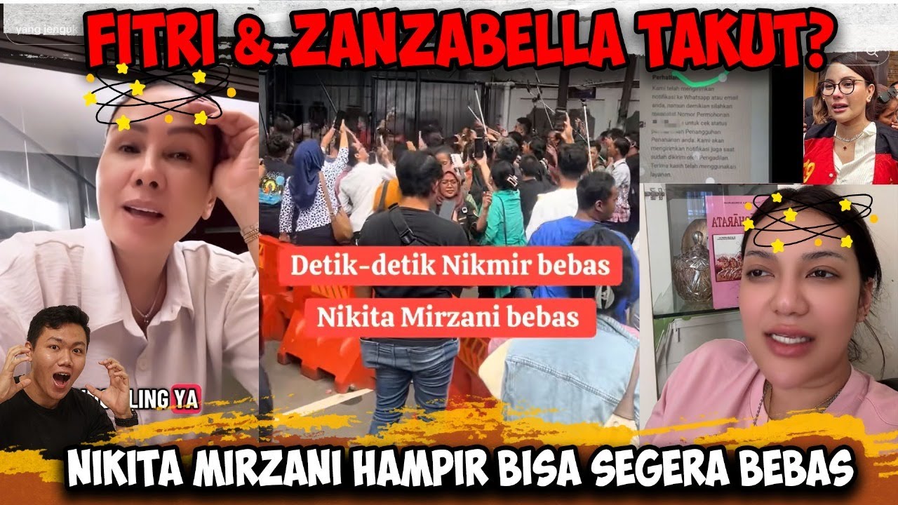 Geger! Video Nikita Mirzani Bebas Fitri & Zanzabella Disebut Pusing 7 Keliling - YouTube