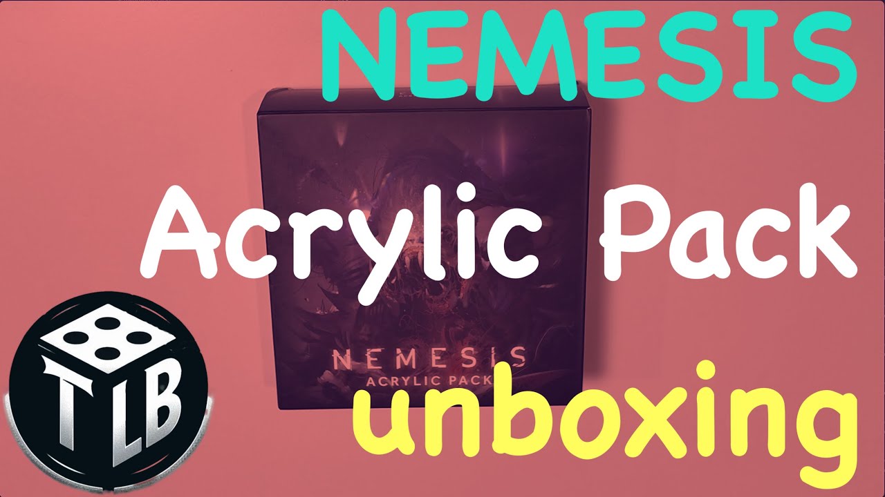 Nemesis Acrylic Pack: Unboxing & Part Replace - YouTube