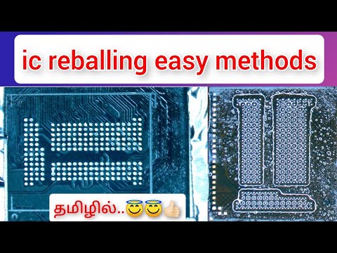 mobile ic reballing tamil - YouTube