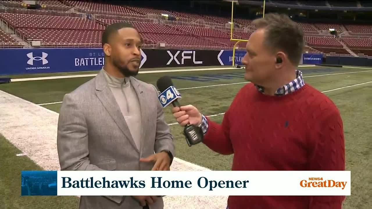 Ka-Kaw! Steve previews the Battlehawks home opener - YouTube