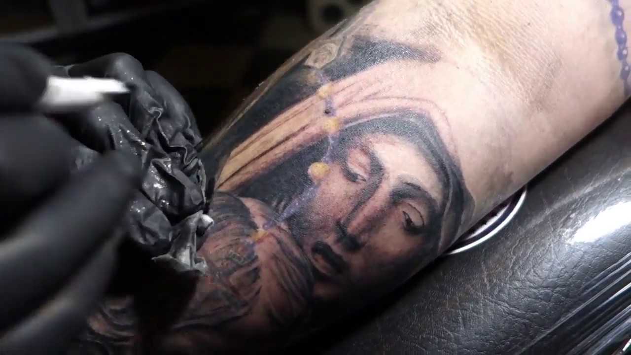 Time-lapse black and gray tattoo- DICE CEBALLOS - YouTube