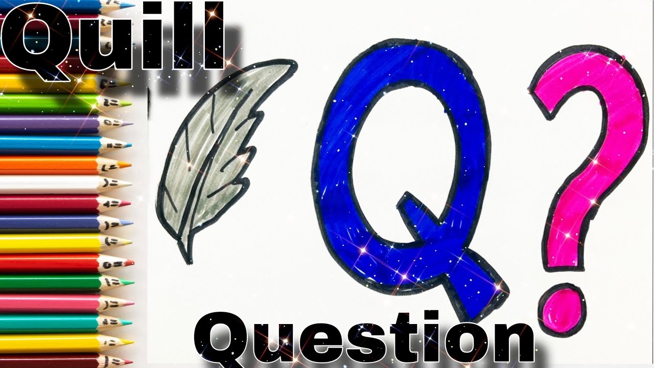 Alphabet Q Drawing||How To Draw Alphabet A-Z Drawing |Alphabet A-Z ...