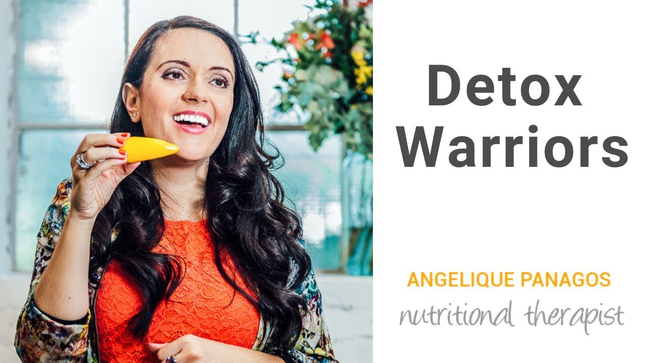 Detox Warriors Angelique Panagos Talk at SheerLuxe - YouTube