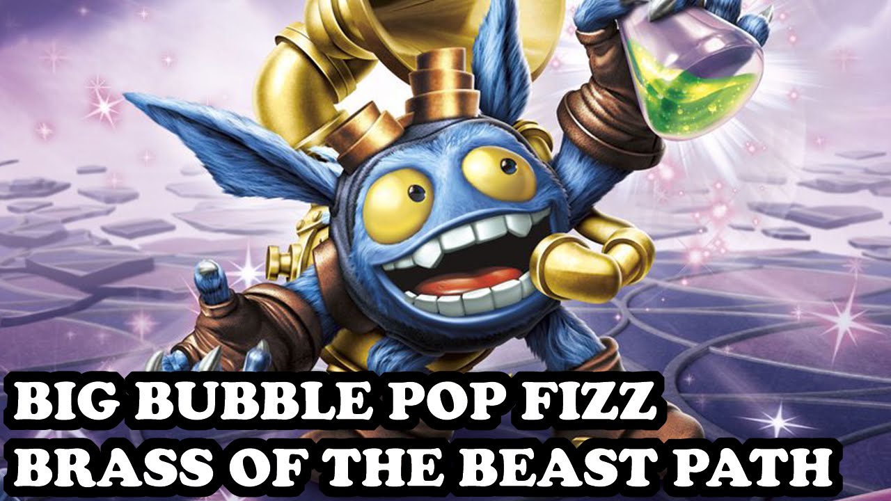 Skylanders Superchargers - Big Bubble Pop Fizz - Brass of the Beast ...